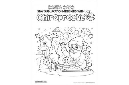 Chiropractic Kids Coloring Sheets