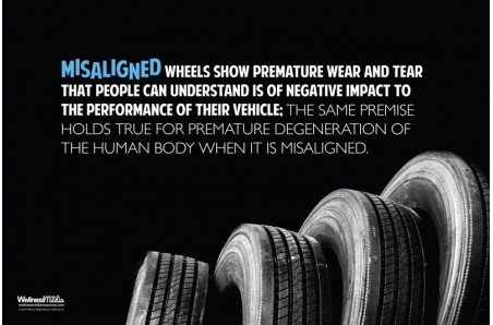 Chiropractic Tire Alignment Poster