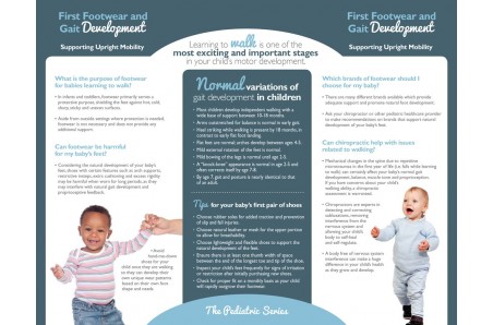 Footwear and Gait Development Brochure