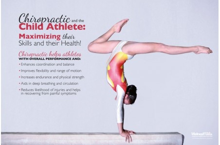 Chiropractic Gymnastics Active Kids Poster