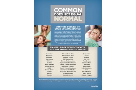 Common Does Not Equal Normal Poster