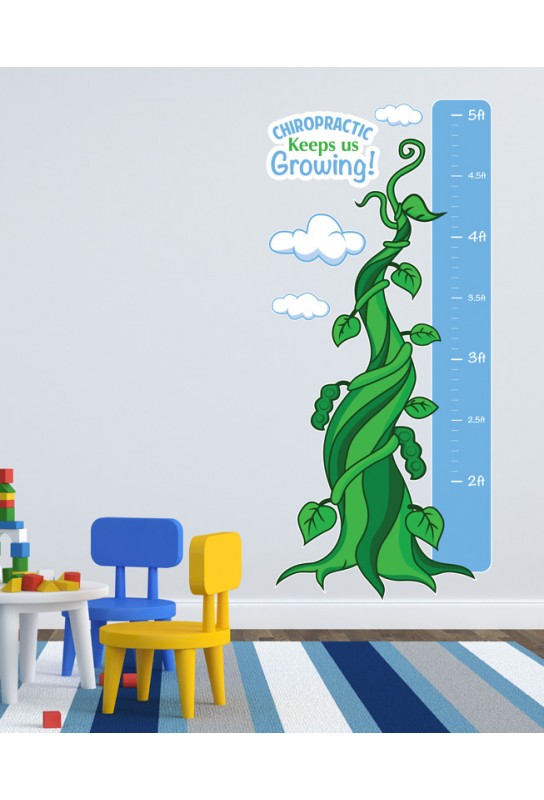 Chiropractic Beanstalk Wall Art