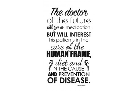 Thomas Edison Future Doctor Decal