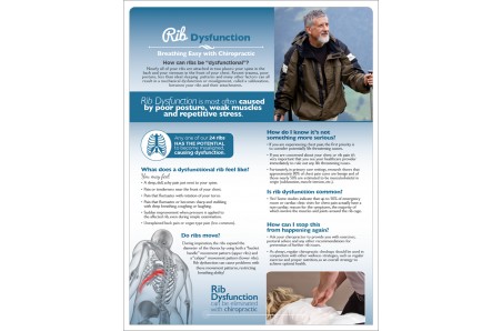 Chiropractic Rib Dysfunction Handout
