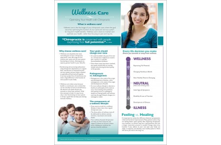 Chiropractic Wellness Care Handout