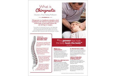 What is Chiropractic Handout