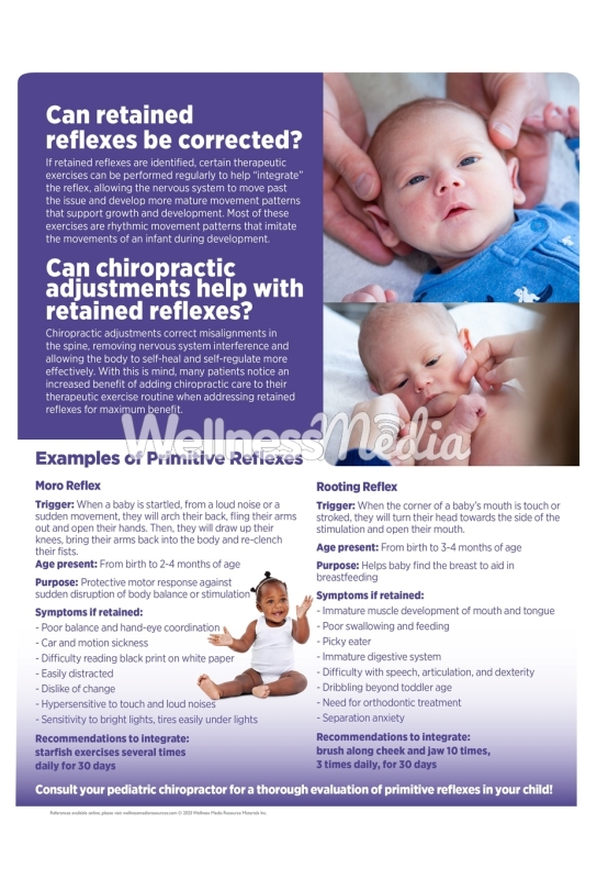 Primitive Reflexes Handout