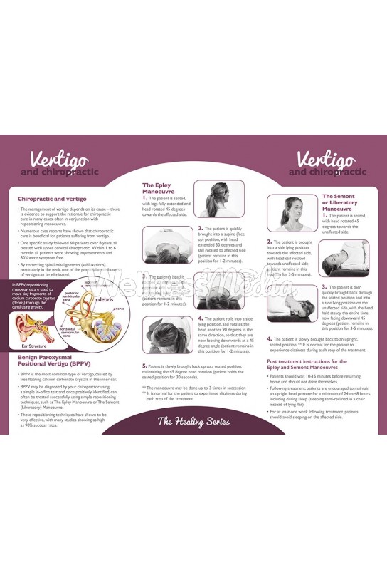 Chiropractic Vertigo Brochure